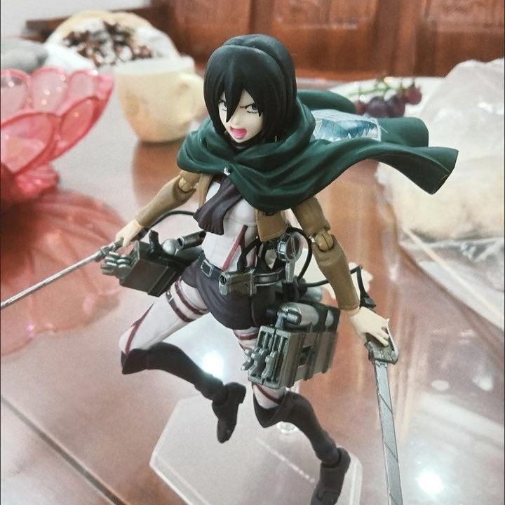 Attack on Titan : Mikasa Ackerman Figma Action Figure - Enigma Emporium